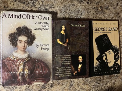 3 Book Lot George Sand Biography A Winter In Mallorca Nonfiction ...