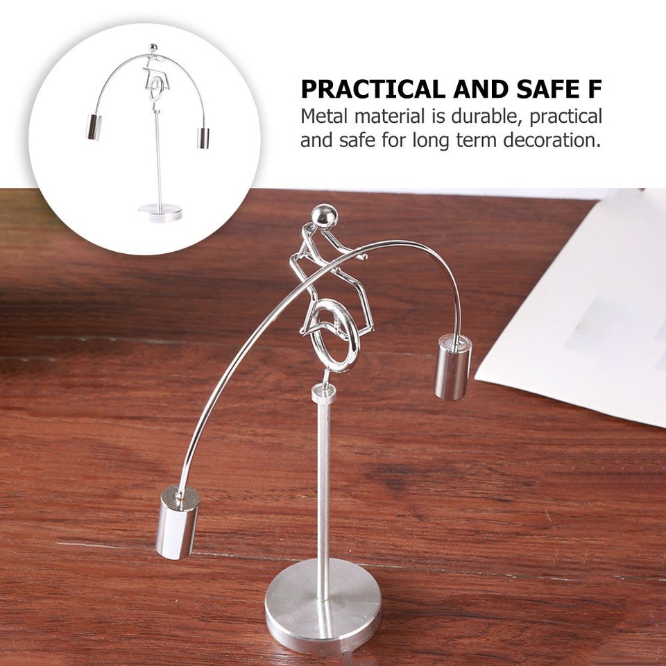 Unicycle Robot Balancing Pendulum Toy Weightlifting Man Adornment ...