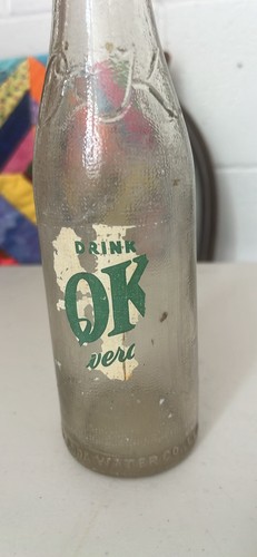 Vintage Ok Beverages Company LTD Glass Soda bottle Honolulu Hawaii | eBay