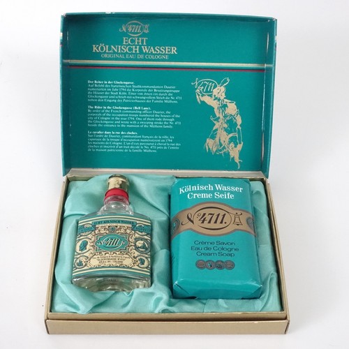 Echt Kolnisch Wasser No. 4711 Cologne 25ml & Cream Soap Set | eBay