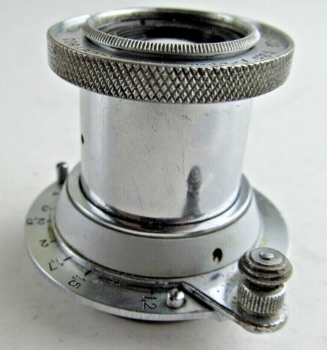 Industar 22 lens Red P 3,5 50mm Rangefinder Collapsible M39 Leica L39 ...