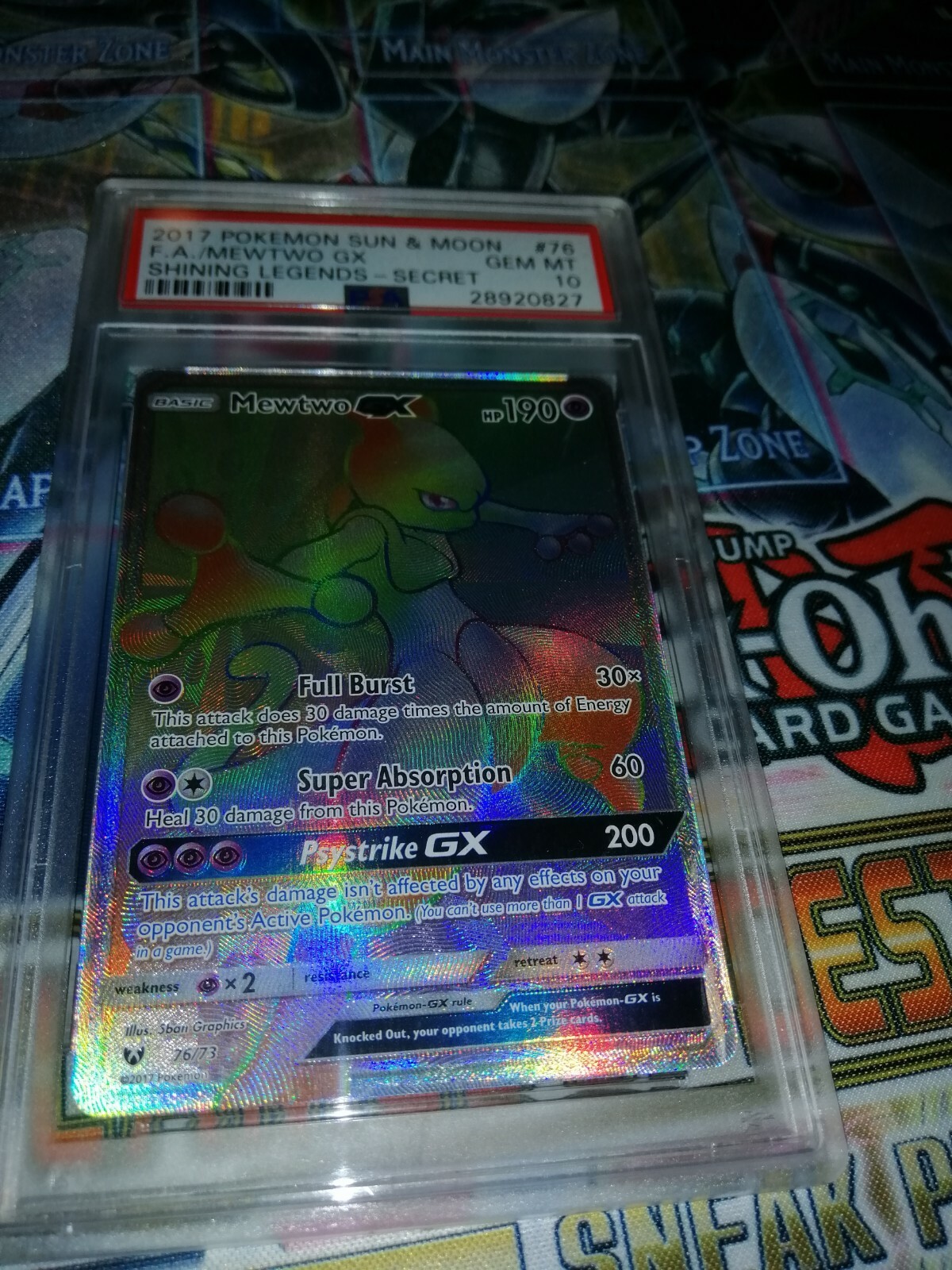 Pokemon Mewtwo GX hyper rare psa10 | eBay