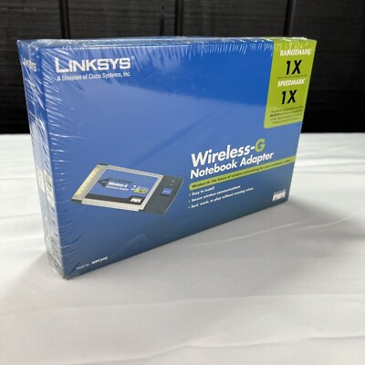 LINKSYS WPC54G Wireless-G Notebook Adapter - Adaptor Card Laptop PC | eBay