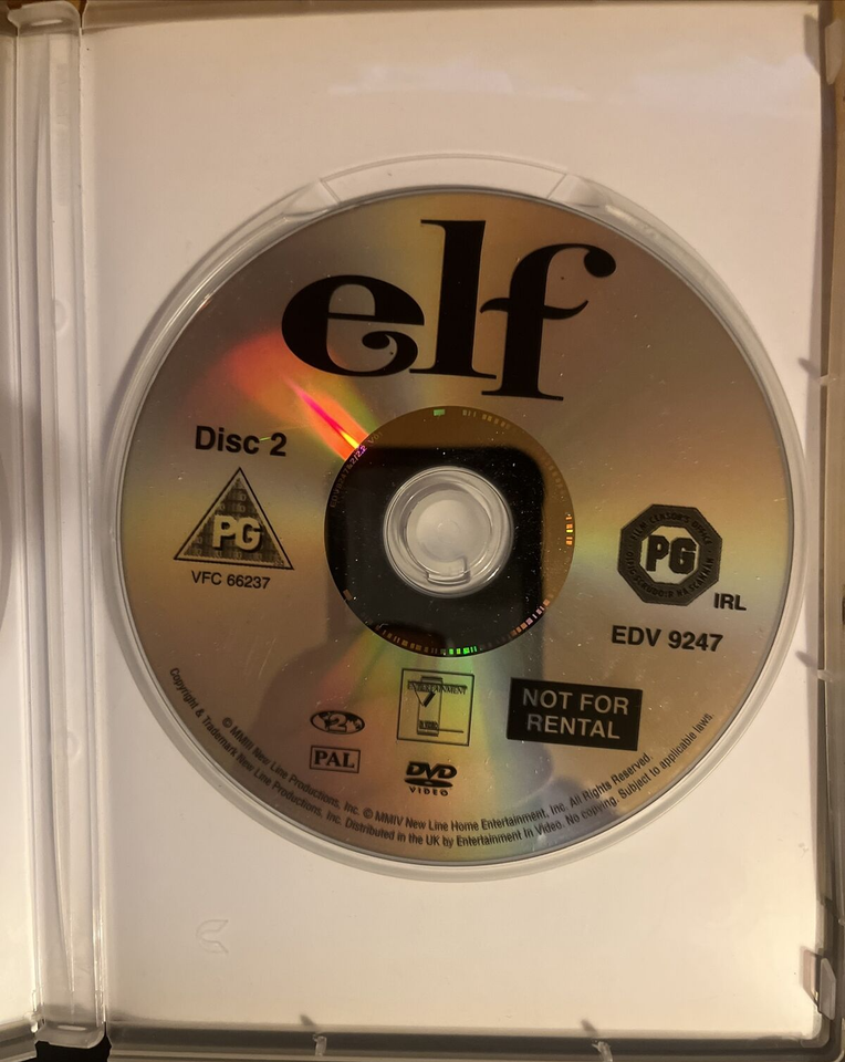 Elf [DVD] [2003] 2nd DVD only | eBay UK