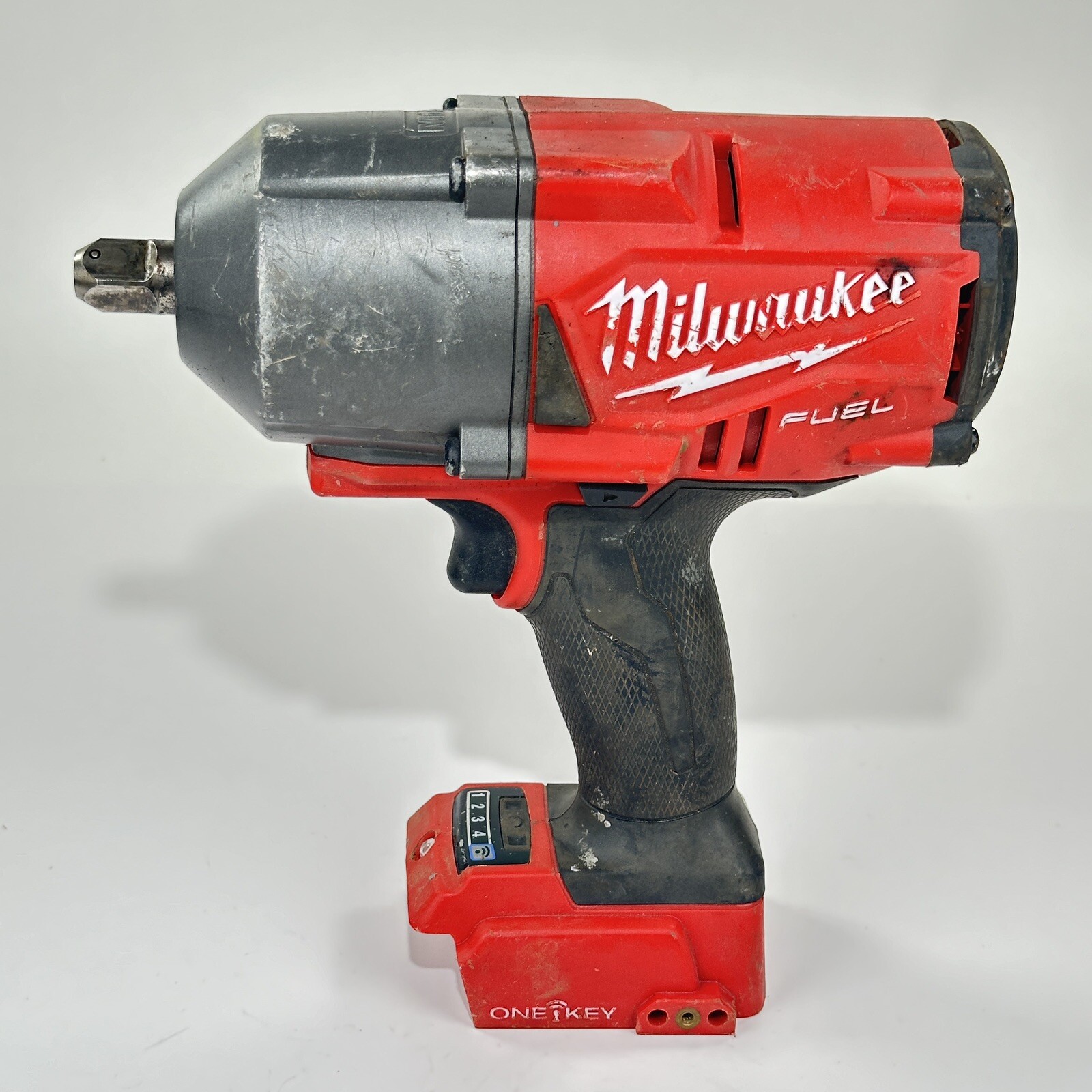 Milwaukee Impact Wrench 1/2" Pin M18 FUELONE-KEY High Torque TOOL ONLY ...