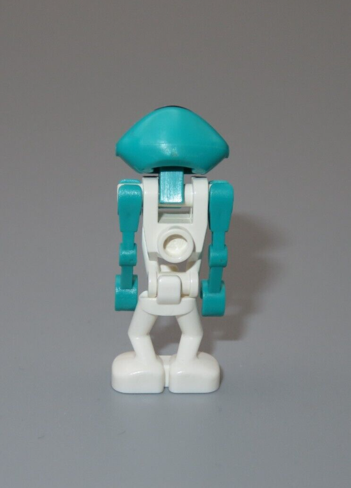 LEGO LOM Martian Alien Antares white minifigure Space Life on Mars 7314 ...