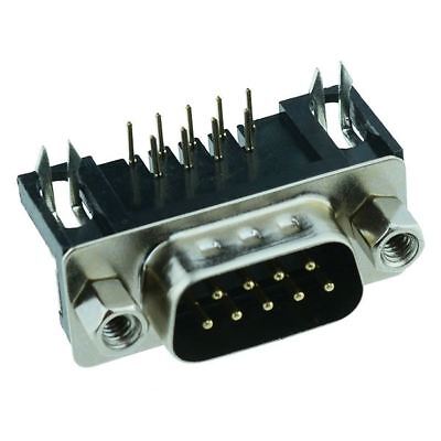 9-Way Right Angle PCB Male D Plug Connector | eBay UK