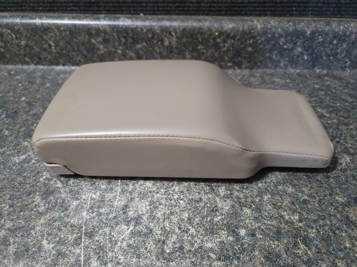 00-05 Buick LeSabre 13.5" Center Console Lid Arm Rest Tan Leather Used ...