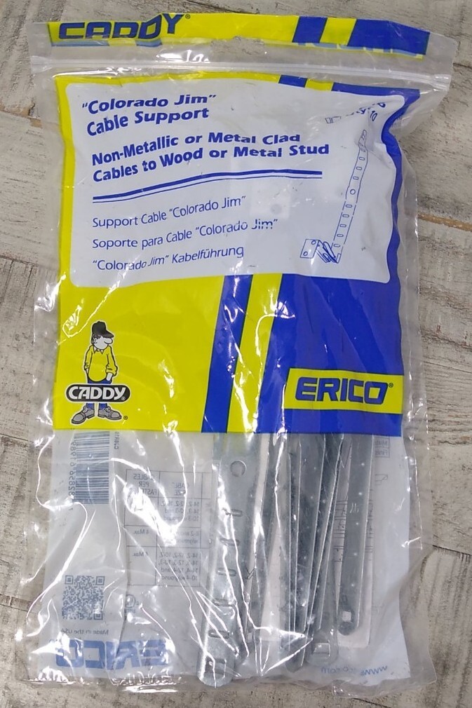 Caddy ERICO CJ6 Colorado Jim Cable Support Clip (bag of 10) NEW Sealed ...