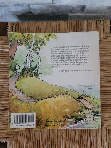 Calvin and Hobbes Paperback By Bill Watterson trade paperbac book comic ...