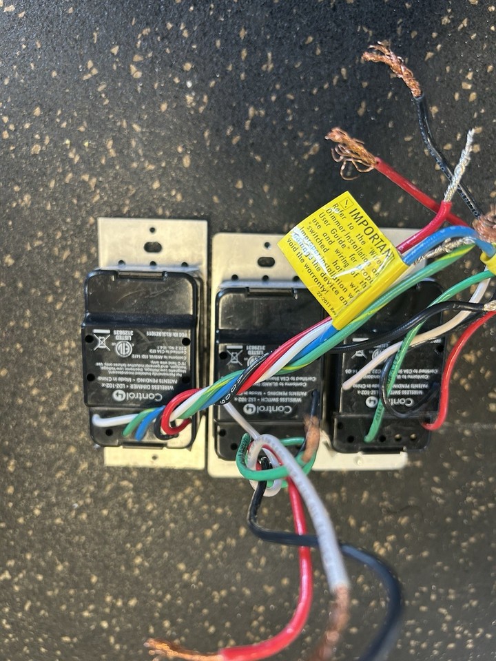 Control 4 Dimmer And Switches Lot Of 3 | eBay
