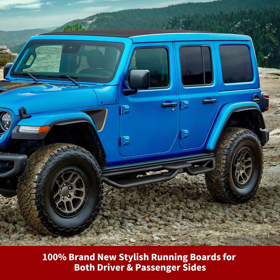 6" Running Boards for 2010-2024 Toyota 4Runner Trail Edition Drop Step ...