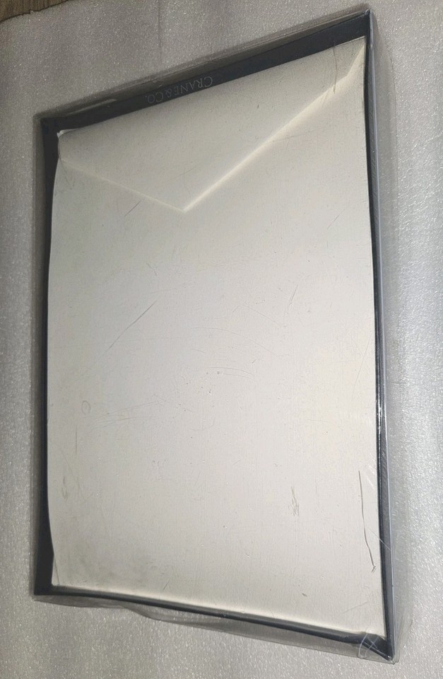 Crane & Co. Pearl White Kid Finish Monarch Sheets And Envelope CS7111 ...