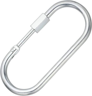 Quick Link Big Oval Locking Carabiner Clip Large Tow Chain Quick Links ...