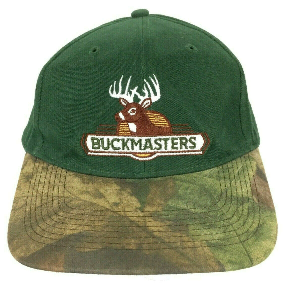 Buckmasters Deer Hat Camouflage Bill Logo Hunt Fish B… - Gem