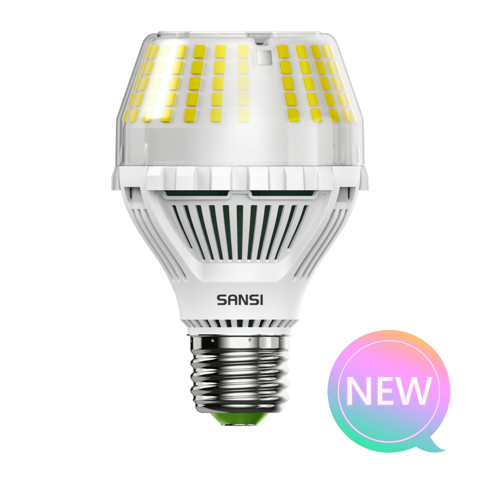 Dimmable LED Light Bulb 17W (200W Equivalent) A19 2500LM 5000K Daylight ...