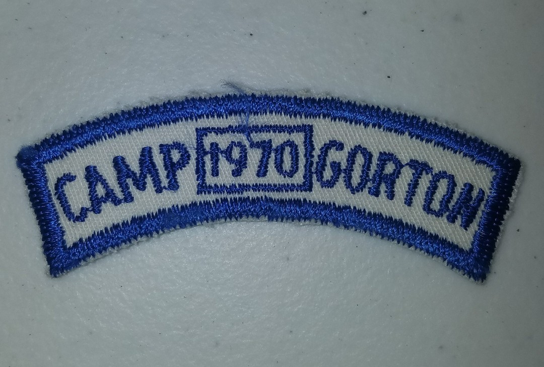 Boy Scout Camp Gorton 1970 Segment Patch BSA | eBay