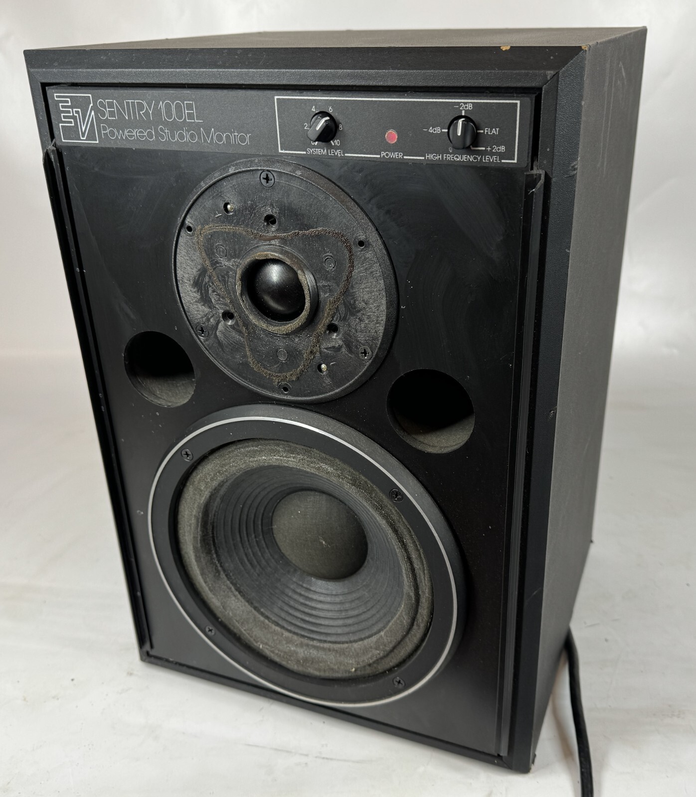Electro Voice EV Sentry 100EL Powered Studio Monitor Speaker Black Wood ...