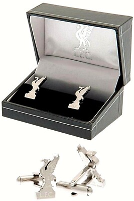 LIVERPOOL FC LIVERBIRD CREST STAINLESS STEEL MENS EXECUTIVE SHIRT ...