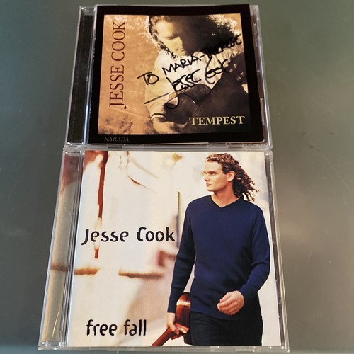 Jesse Cook Lot: AUTOGRAPHED Tempest CD & Free Fall Vertigo Very Good ...
