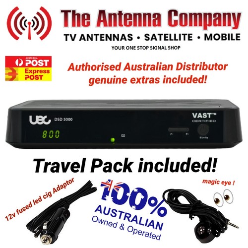 VAST Decoder Altech UEC DSD5000RV caravan /travel pack with magic eye ...