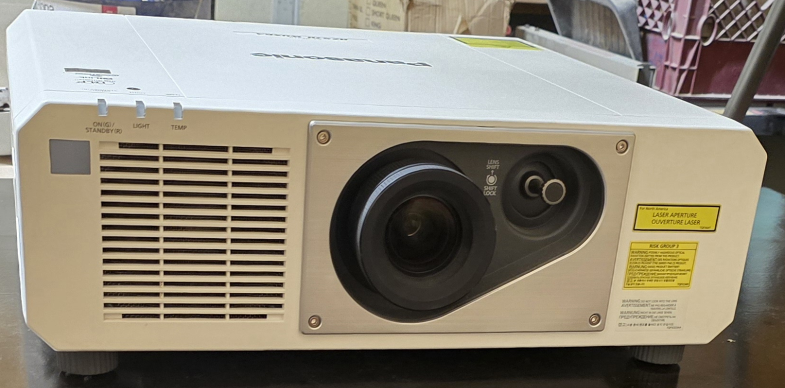 Panasonic PT-RZ570 5400 Lumen Laser DLP Projector in perfect condition ...