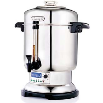 DeLonghi DCU50T commercial Coffee Maker & Urn. 50 cup. Stainless Steel ...