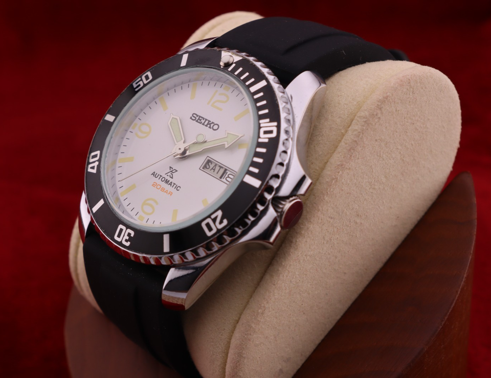 ⌚ Vintage Seiko Diver's Look Automatic Rotating Bezel 6309A D/D Men's ...
