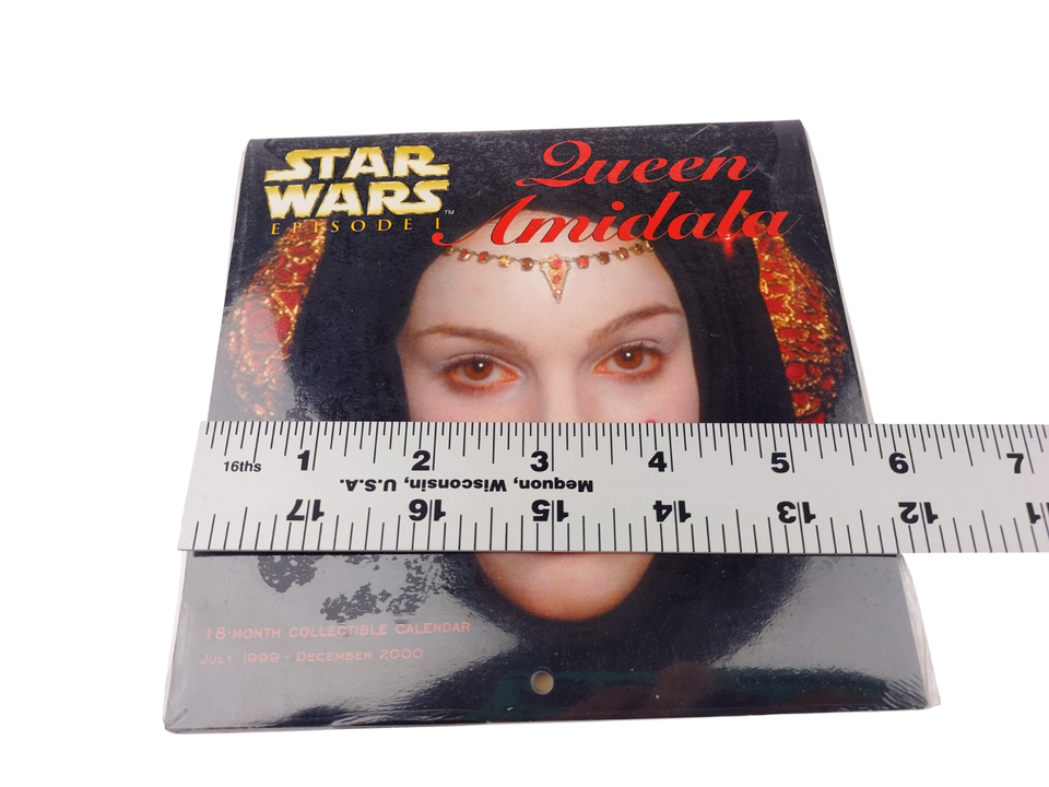 Star Wars Episode 1 Queen Amidala 18 Month Calendar Jul 1999 Dec 2000 ...
