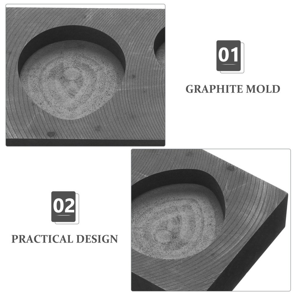 Gold Silver Copper Casting Mold Melting Supply Melting Tool Graphite ...