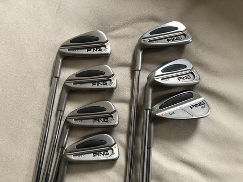 Ping S59 Irons 4-Pw 48* Iron Set Heads Left Handed Lh Steel Orange Dot ...