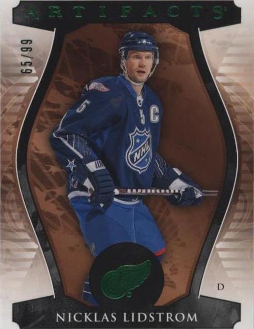 2023-24 Upper Deck Artifacts - Legends Nicklas Lidstrom #170 Emerald ...