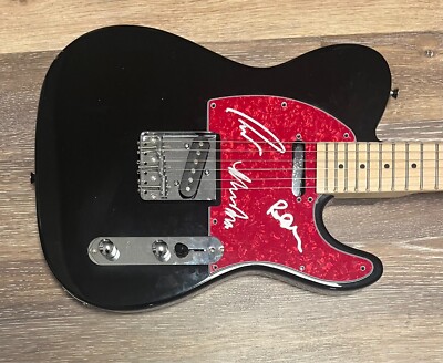 * CANNONS * signed electric guitar * MICHELLE JOY, RYAN CLAPHAM & PAUL ...