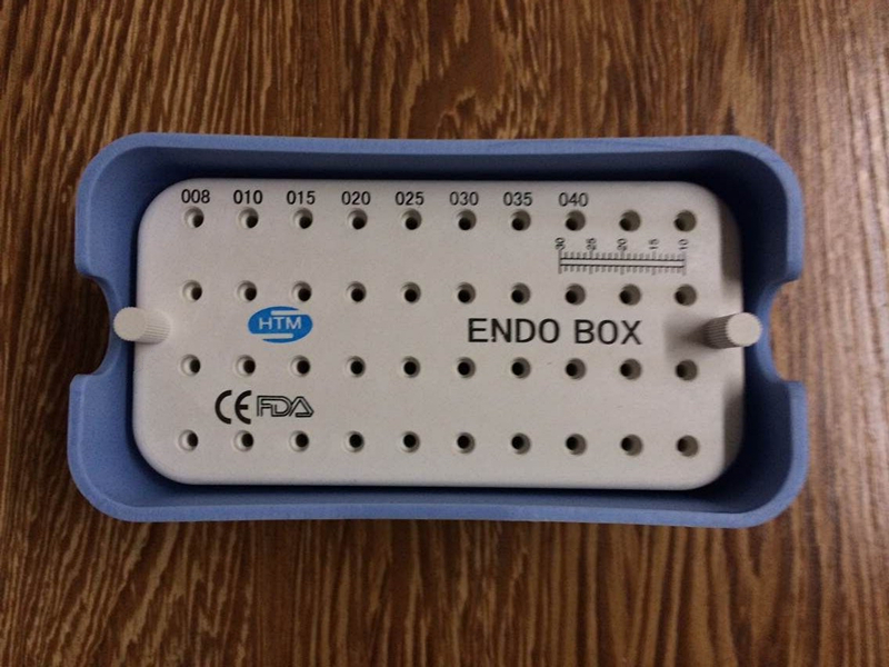 1Pc New Dental Blue Plastic Endo Box With A Ruler Hot On Sale | eBay