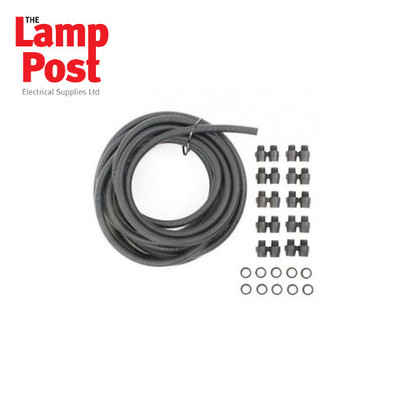 20mm Black Flexible Conduit Contractor Pack 10 Metre 10M Kopex Copex ...