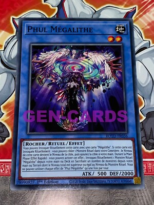 Carte Yu Gi Oh PHUL MEGALITHE ROTD-FR036 x 3 | eBay