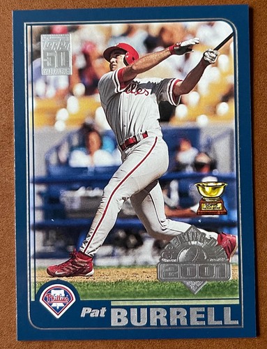 2001 Topps Opening Day #46 Pat Burrell Philadelphia Phillies Baseball ...