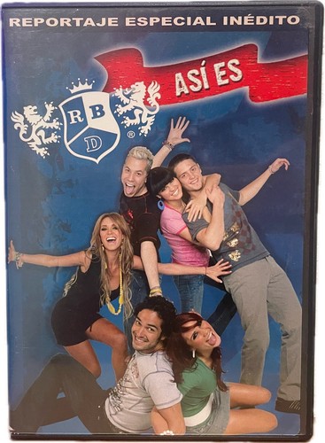 Asi es RBD: Reportaje Especial Inedito DVD Mexican Pop Band Latin Music ...