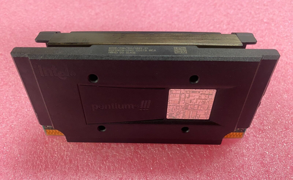 Intel Pentium III 600E Coppermine SECC2 80526PY600256 SL43E w/Intel ...
