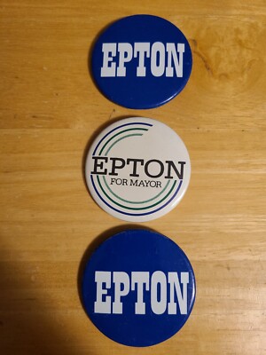 Bernard Epton Chicago 1983 Mayoral Campaign Button Collection | eBay