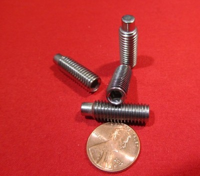 Stainless Dog Point Set Screws, Extended Tip, M8 x 1.25 x 25mm Length ...