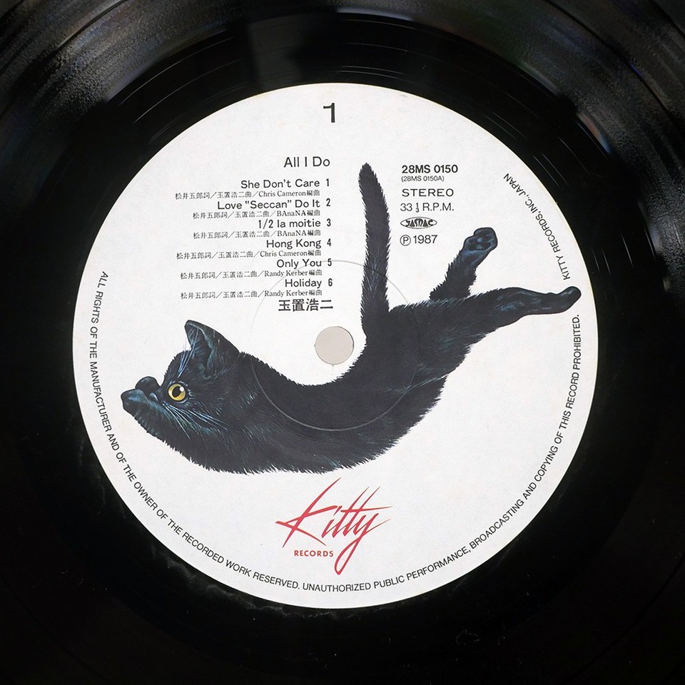 KOJI TAMAKI ALL I DO KITTY 28MS0150 Japan VINYL LP | eBay