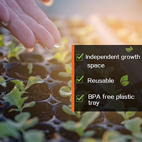 SEEDLING TRAYS with Drain Holes Propagator 72 Cells 15 Pack APIPI | eBay