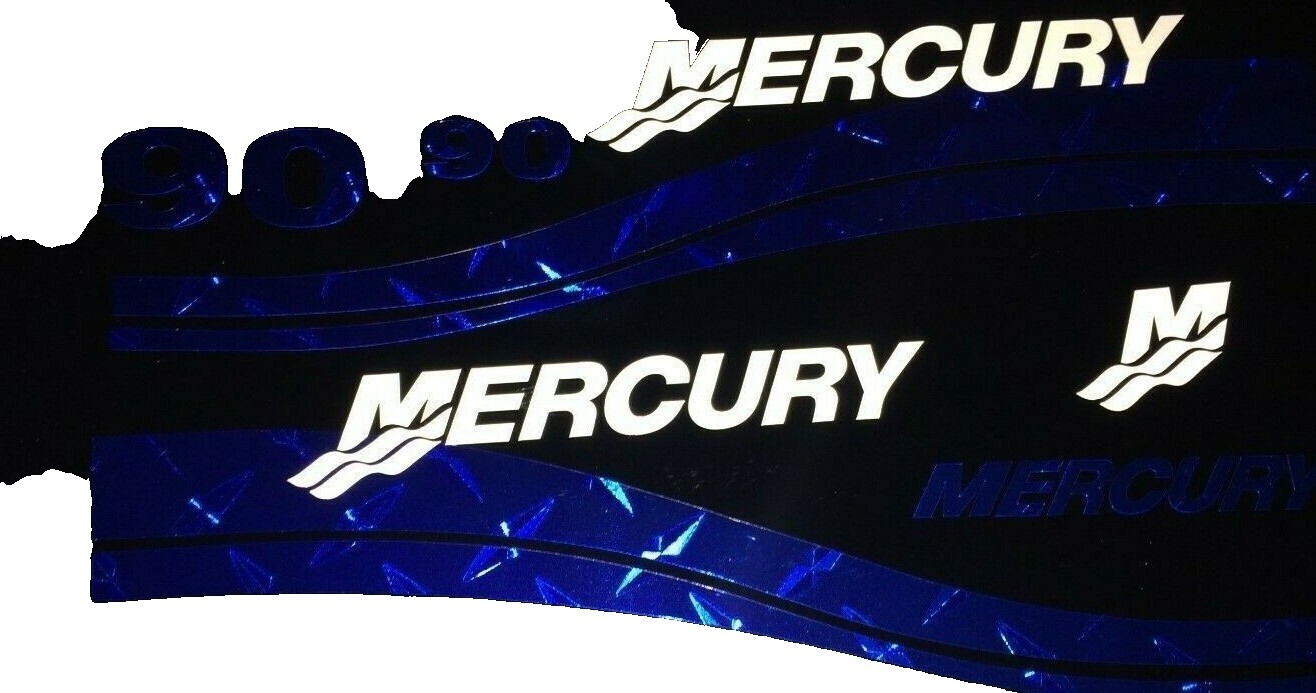 Mercury 50hp Decals | eBay