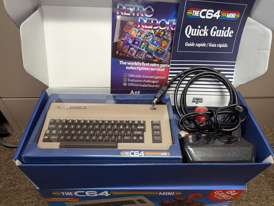 THE C64 MINI COMMODORE 64 CONSOLE EMULATOR COMPLETE FULLY TESTED | eBay