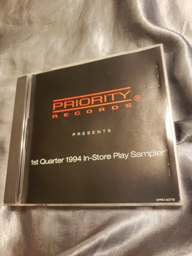 Priority Records 1st Quarter 1994 In-Store Play Sampler CD Rare Promo ...