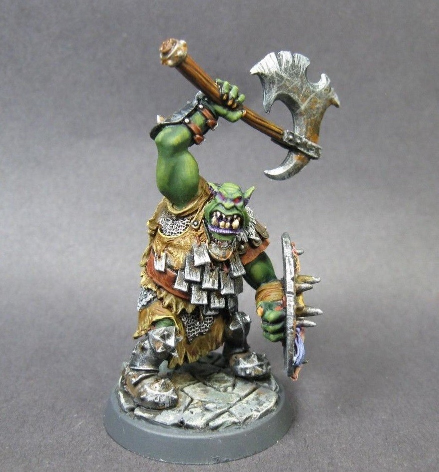 Reaper Miniatures Warlord Kavorgh, Orc Warlord, Krgir 14560 METAL oop ...