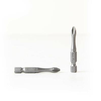 BP450-10PK PH2 Single Phillips Head High Torque Power Screwdriver Bits ...