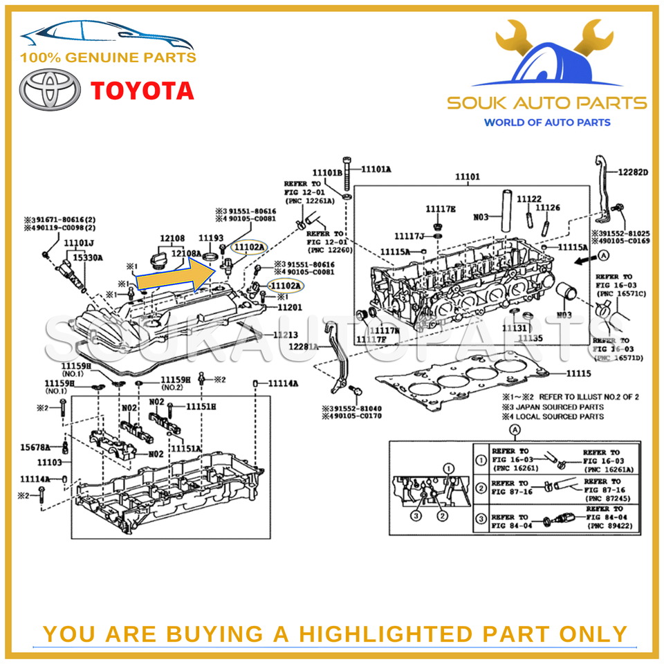 90919-05060 Genuine Toyota SENSOR, CAM POSITION, RH/LH 9091905060 OEM ...