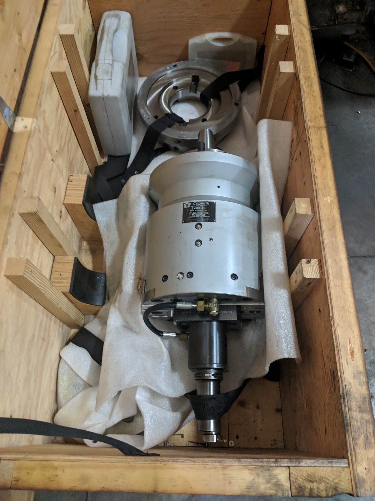 Boring mill Cogsdill ZX300-TC facing & contouring head, with Capto C6 ...